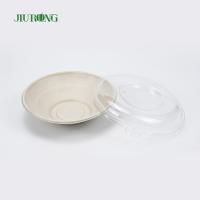 China Eco Friendly Sugarcane Bagasse Food Container 175mm Waterproof Biodegradable Takeaway Box for sale