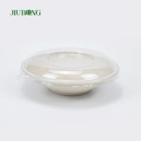 China Eco Friendly Sugarcane Bagasse Food Container 175mm Waterproof Biodegradable Takeaway Box for sale