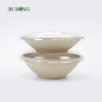 China Eco Friendly Sugarcane Bagasse Food Container 175mm Waterproof Biodegradable Takeaway Box for sale