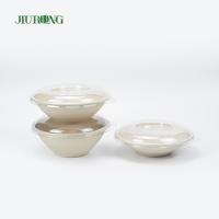 China Eco Friendly Sugarcane Bagasse Food Container 175mm Waterproof Biodegradable Takeaway Box for sale