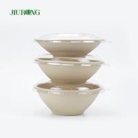 China Eco Friendly Sugarcane Bagasse Food Container 175mm Waterproof Biodegradable Takeaway Box for sale