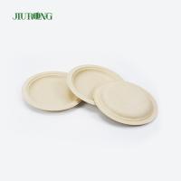 China Fast Food Sugarcane Food Container Biodegradable Packaging 9inch Round for sale