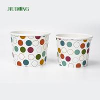 China Recyclable 8oz Biodegradable Paper Cups Food Grade Eco Friendly Custom Logo for sale