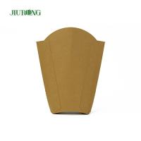 China Eco Friendly F Flute Biodegradable Paper Cups Recyclable 70mm Custom LOGO for sale