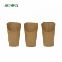China FDA Disposable Biodegradable Paper Cups Eco friendly Custom LOGO for Chips for sale