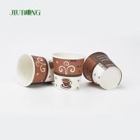 China 5oz Single Wall Biodegradable Paper Cups Recycled Food Grade for sale