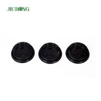 China Black Brown Corrugated Disposable Paper Cup Lids ISO9001 approved for sale