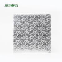 China Embossed Silver Disposable Cake Board 30*40cm For Bakery Shop for sale