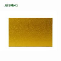 China 8 Inch Disposable Rectangle Cake Board Food Grade Cardboard for Baking for sale