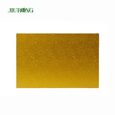 China 8 Inch Disposable Rectangle Cake Board Food Grade Cardboard for Baking for sale