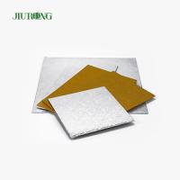 China 8 Inch Disposable Rectangle Cake Board Food Grade Cardboard for Baking for sale