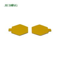 China Polygon Food Grade Mini Disposable Cake Board Foil Paper 95x82mm Custom Size for sale