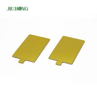 China 90mm Gold Disposable Cake Board for sale