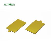China 90mm Gold Disposable Cake Board for sale
