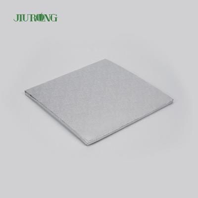 China 40x40cm Disposable Cake Board Square Foil Paper Greaseproof Food Grade Custom ODM for sale