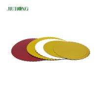 China Food Grade Foil Paper Disposable Cake Board Biodegradable Recyclable for sale