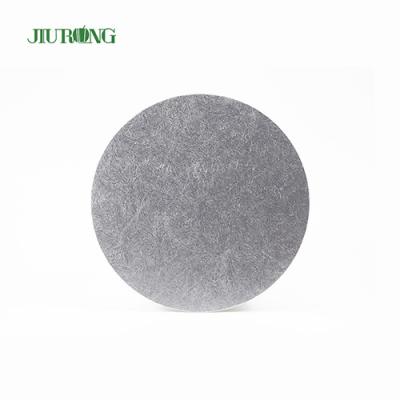 China MDF Cake Board 10 Inch Round Gold Recyclable Food Grade Eco Friendly JIURONG for sale