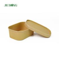 China Food Grade Biodegradable Paper Bowl 1000ml Eco Friendly Disposable Takeaway Container for sale