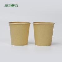 China Biodegradable Kraft Paper Soup Bowl 12 Oz Disposable Bowls with Lids Eco Friendly for sale