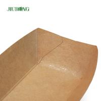 China Corrugated Disposable Paper Lunch Boxes Biodegradable Custom LOGO printing ODM for sale