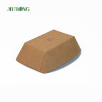 China Corrugated Disposable Paper Lunch Boxes Biodegradable Custom LOGO printing ODM for sale