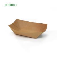 China Recyclable Biodegradable Paper Container 85*50*45mm Corrugated Kraft for sale