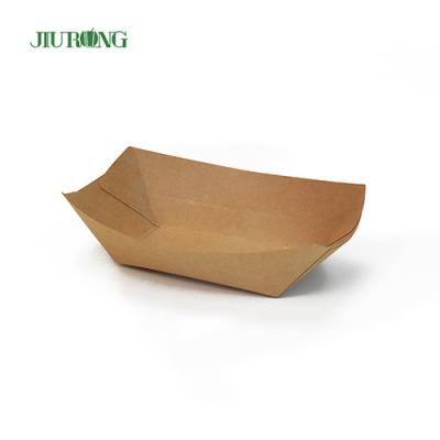 China Recyclable Biodegradable Paper Container 85*50*45mm Corrugated Kraft for sale