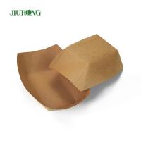China Recyclable Biodegradable Paper Container 85*50*45mm Corrugated Kraft for sale
