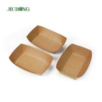 China BSCI Custom Printed Biodegradable Paper Container For Hot Dog Hamburger for sale