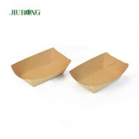China ODM Biodegradable Disposable Paper Serving Trays 175cm length Custom logo for sale