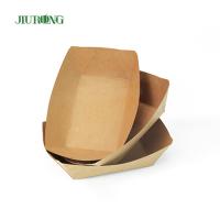 China ODM Biodegradable Disposable Paper Serving Trays 175cm length Custom logo for sale