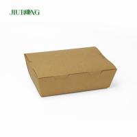 China Eco Friendly Biodegradable Takeaway Containers 2100ml Paper Sushi Box for sale