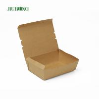 China Eco Friendly Biodegradable Takeaway Containers 2100ml Paper Sushi Box for sale