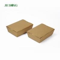 China Eco Friendly Biodegradable Takeaway Containers 2100ml Paper Sushi Box for sale