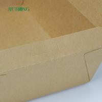 China Eco Friendly Biodegradable Takeaway Containers 2100ml Paper Sushi Box for sale