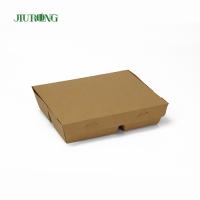 China F Flute Burger Biodegradable Paper Container for sale