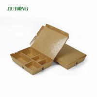 China F Flute Burger Biodegradable Paper Container for sale