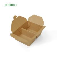 China Takeaway Packaging Biodegradable Paper Container 1480ml For Charcuterie for sale