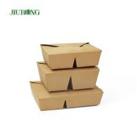 China Takeaway Packaging Biodegradable Paper Container 1480ml For Charcuterie for sale