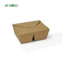 China Takeaway Packaging Biodegradable Paper Container 1480ml For Charcuterie for sale