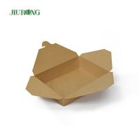 China Kraft Biodegradable Paper Container BOPS HIPS Sushi Takeaway Packaging for sale