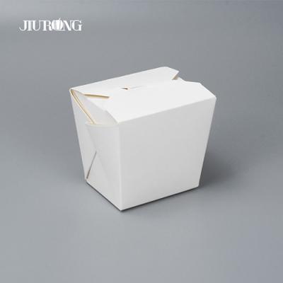 China Biodegradable Disposable Paper Soup Containers F Flute Recycled Kraft 500ml for sale