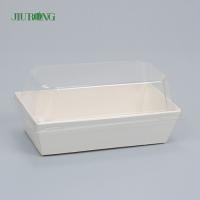 China F Flute Recycled Kraft Paper Burger Container 30000pcs MOQ Custom Logo for sale