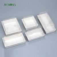 China F Flute Recycled Kraft Paper Burger Container 30000pcs MOQ Custom Logo for sale