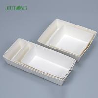 China F Flute Recycled Kraft Paper Burger Container 30000pcs MOQ Custom Logo for sale