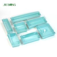 China SGS Certified CMYK Kraft Disposable Food Containers 7 Sizes Eco Friendly for sale