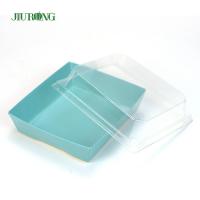 China SGS Certified CMYK Kraft Disposable Food Containers 7 Sizes Eco Friendly for sale