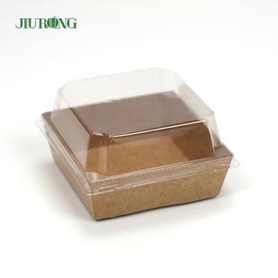 China Oilproof Corrugated Biodegradable Paper Container 135mm Length For Donuts for sale