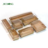China Oilproof Corrugated Biodegradable Paper Container 135mm Length For Donuts for sale