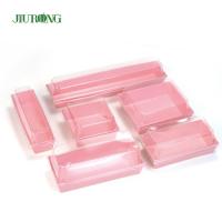 China F Flute Biodegradable Kraft Paper Container 140mm Length for Fast Food Shop for sale